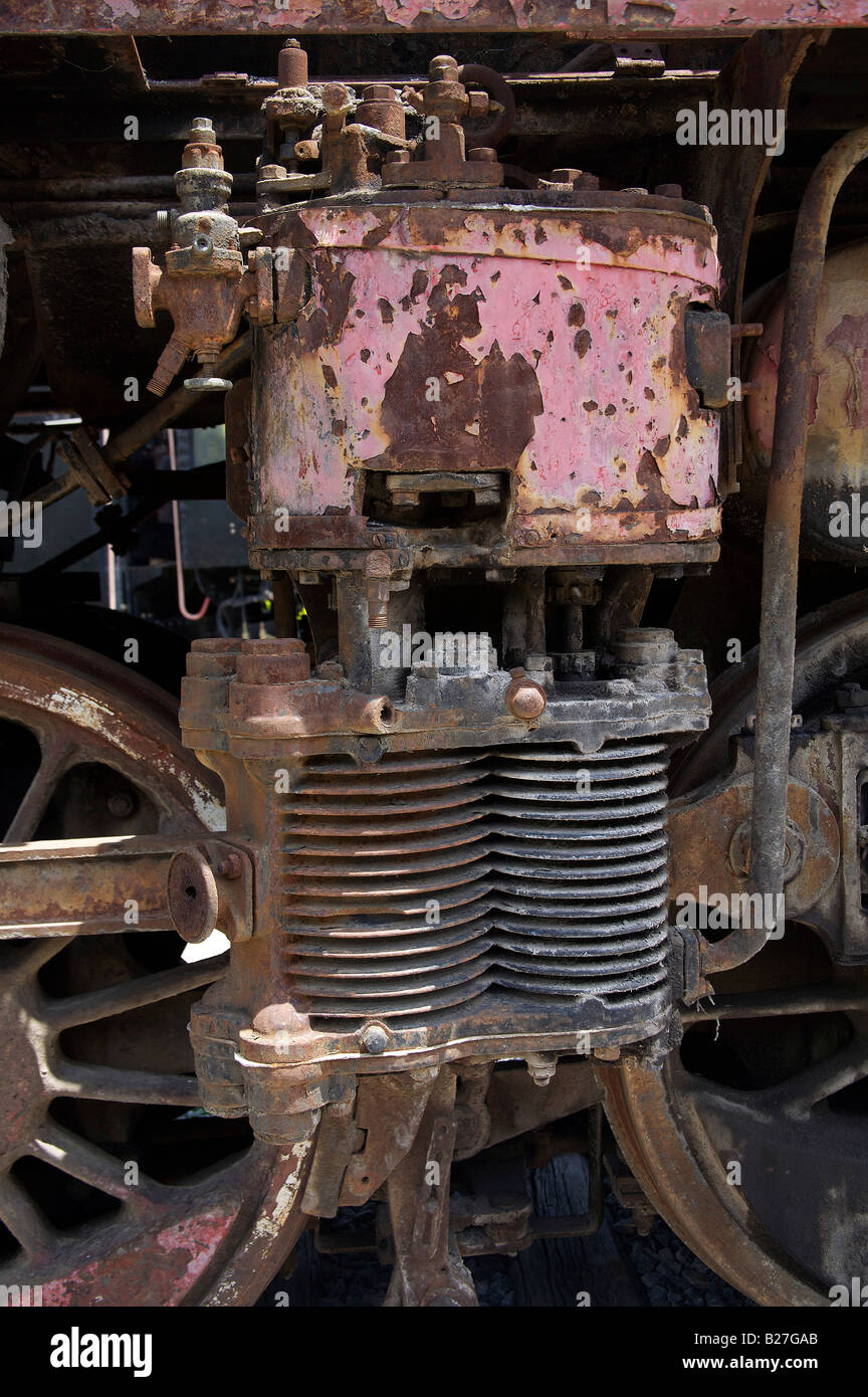 Vintage Turkish steam locomotive Stock Photo - Alamy