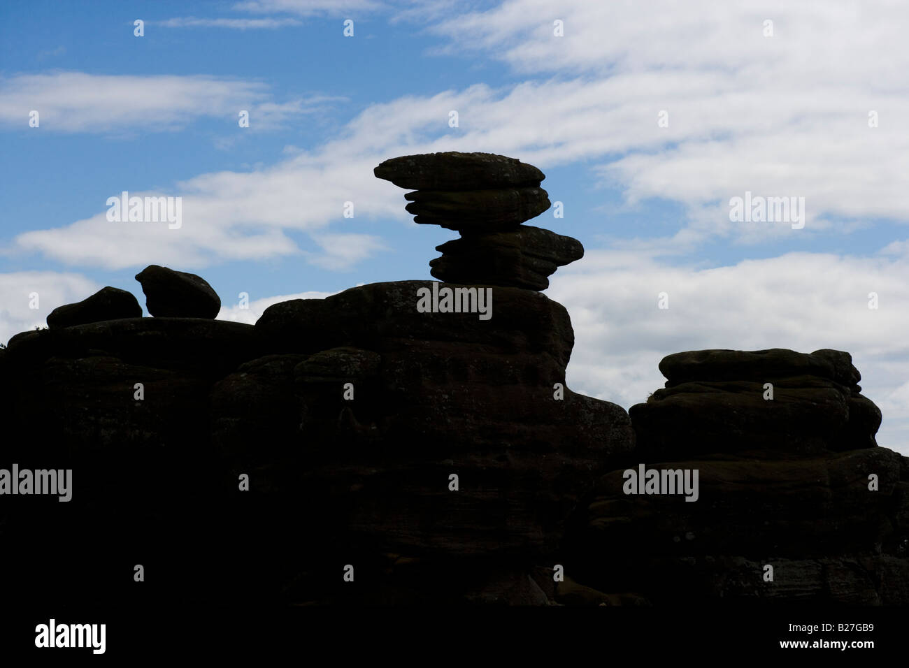 Brimham Rocks North Yorkshire UK England Stock Photo - Alamy