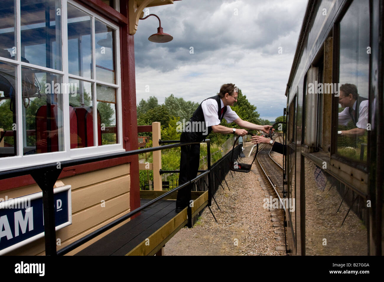 Token Exchange Kent and East Sussex Railway - Wittersham Road Signal ...