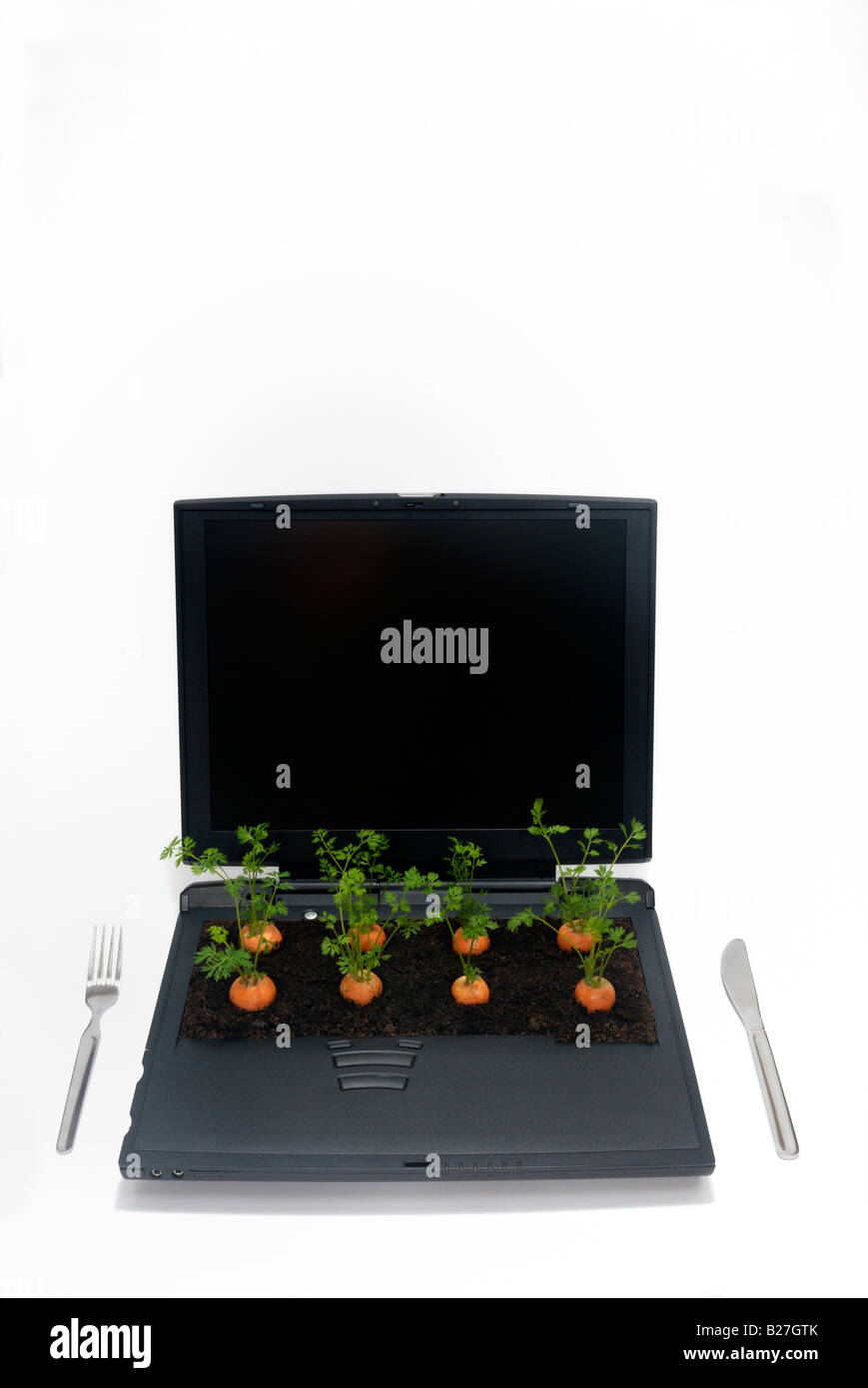 Sustainable vegetables growing Cut Out Stock Images & Pictures - Alamy