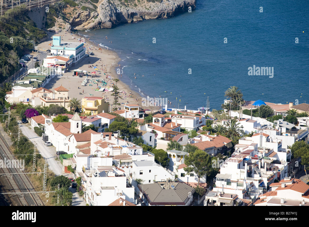 Garraf village in summer hi-res stock photography and images - Alamy