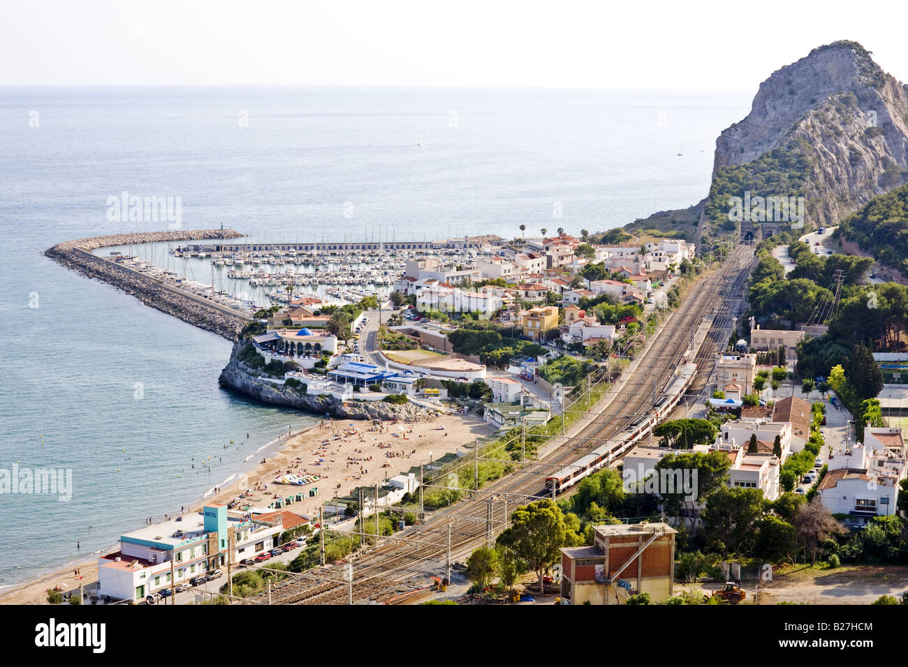 Garraf village beach hi-res stock photography and images - Alamy