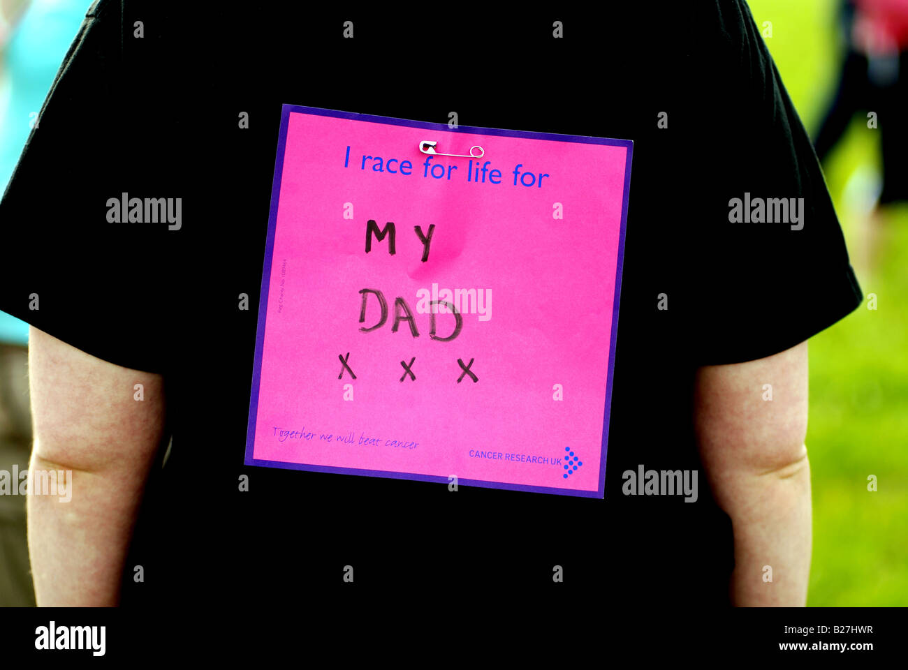 Charity cancer research message hi-res stock photography and images - Alamy