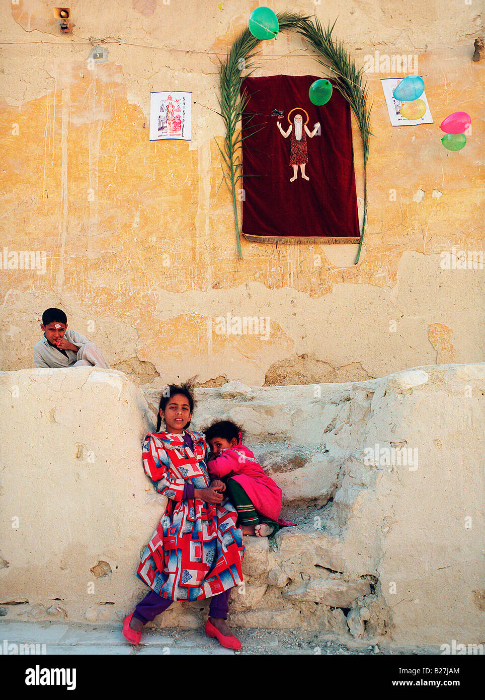 Saint Paul monastery is the oldest Coptic monastery in Egypt. Children ...