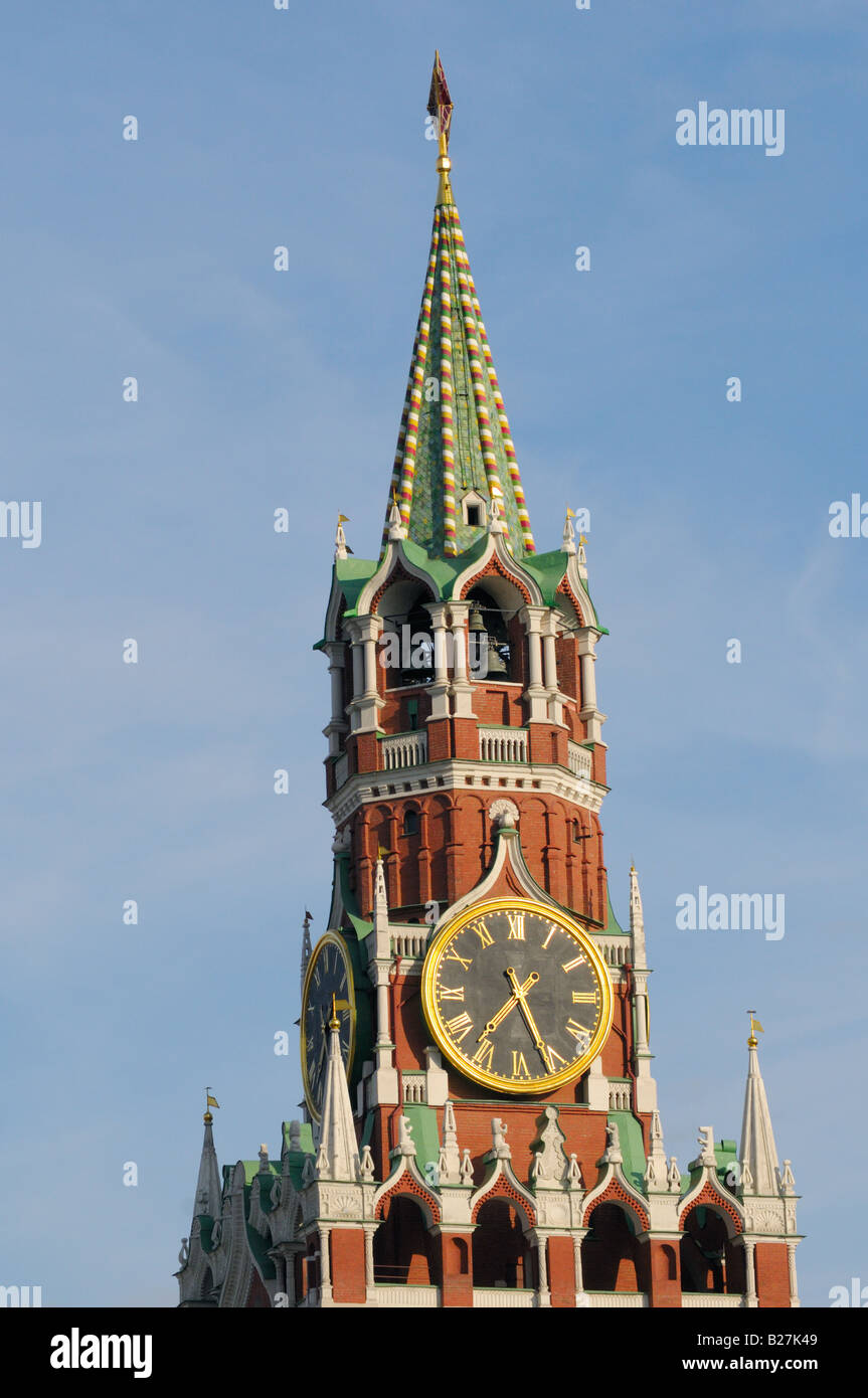 Kremlin Clock Tower High Resolution Stock Photography and Images - Alamy