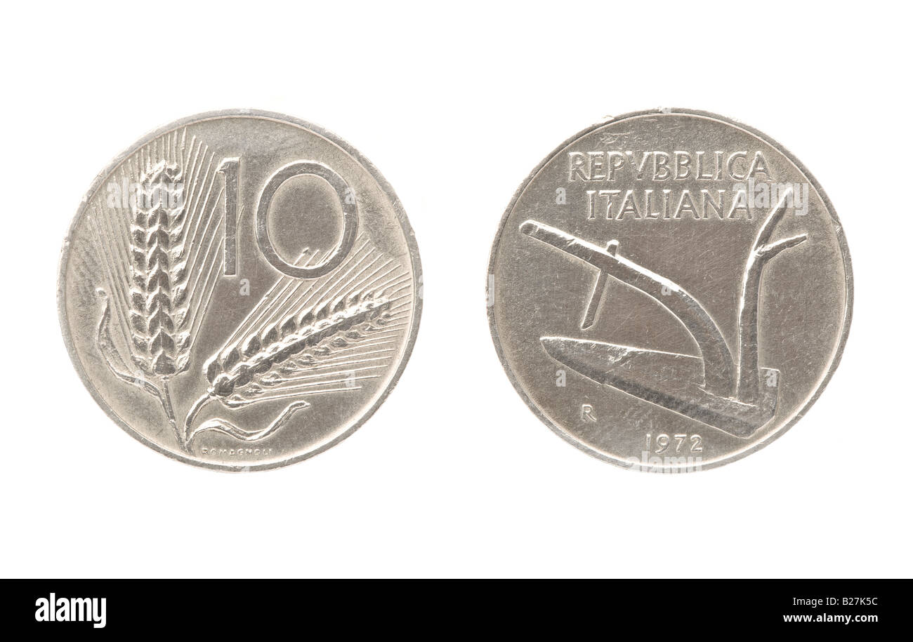 Italian lire 1972 hi-res stock photography and images - Alamy