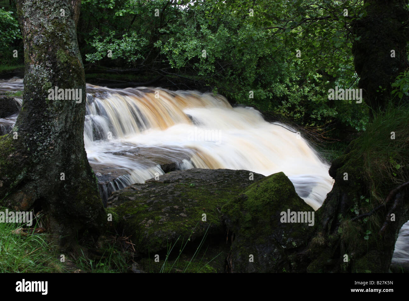 Catrake force waterfall river swale hi-res stock photography and images ...