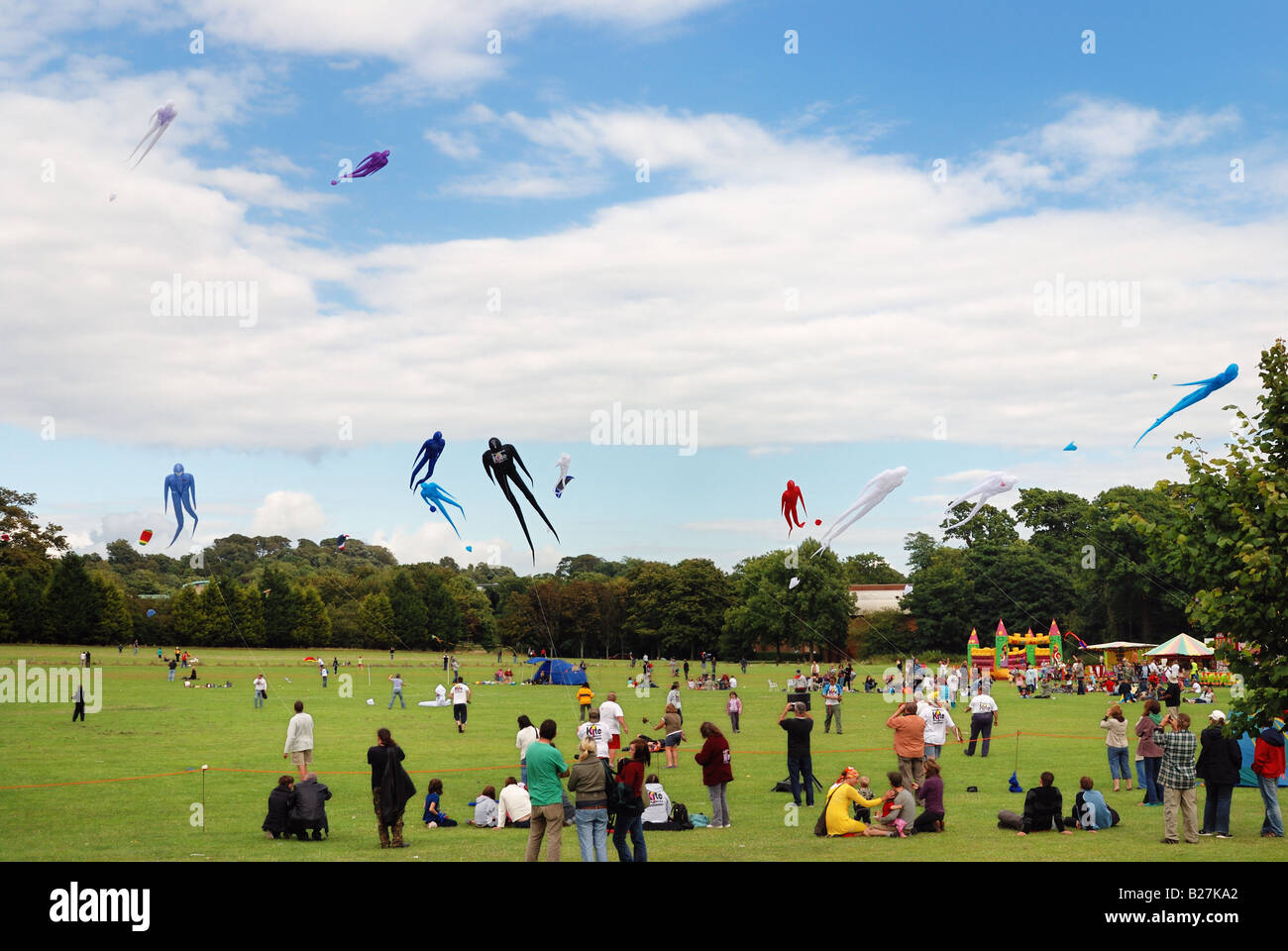 Ghostly Spectre kites at Brighton Festival Stock Photo - Alamy