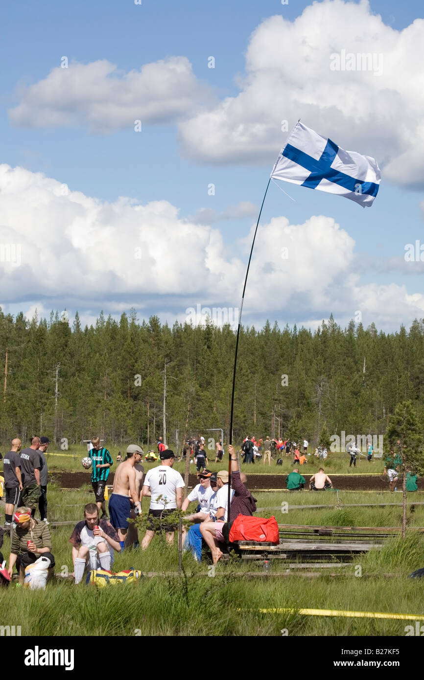 Swamp Soccer World Championship tournament Hyrynsalmi Finland Europe ...