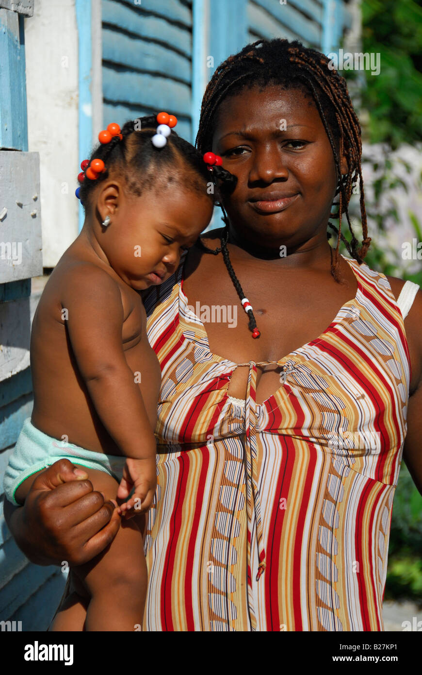 Local town dominican republic poverty hi-res stock photography and ...