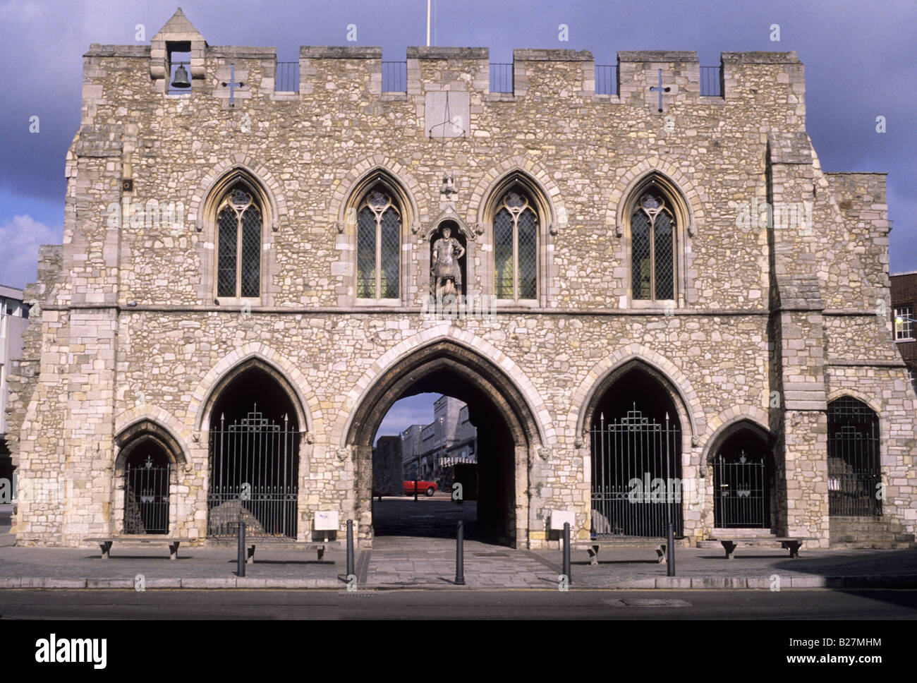 Southampton The Bargate Hampshire Medieval entrance to old town English ...