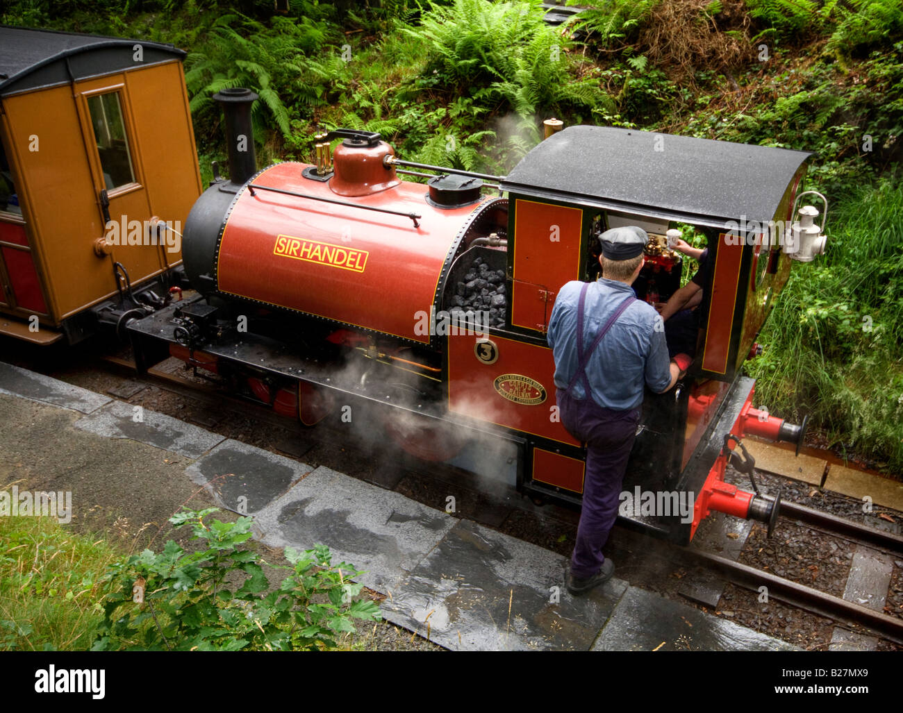 Talyllyn railway dolgoch hi-res stock photography and images - Alamy