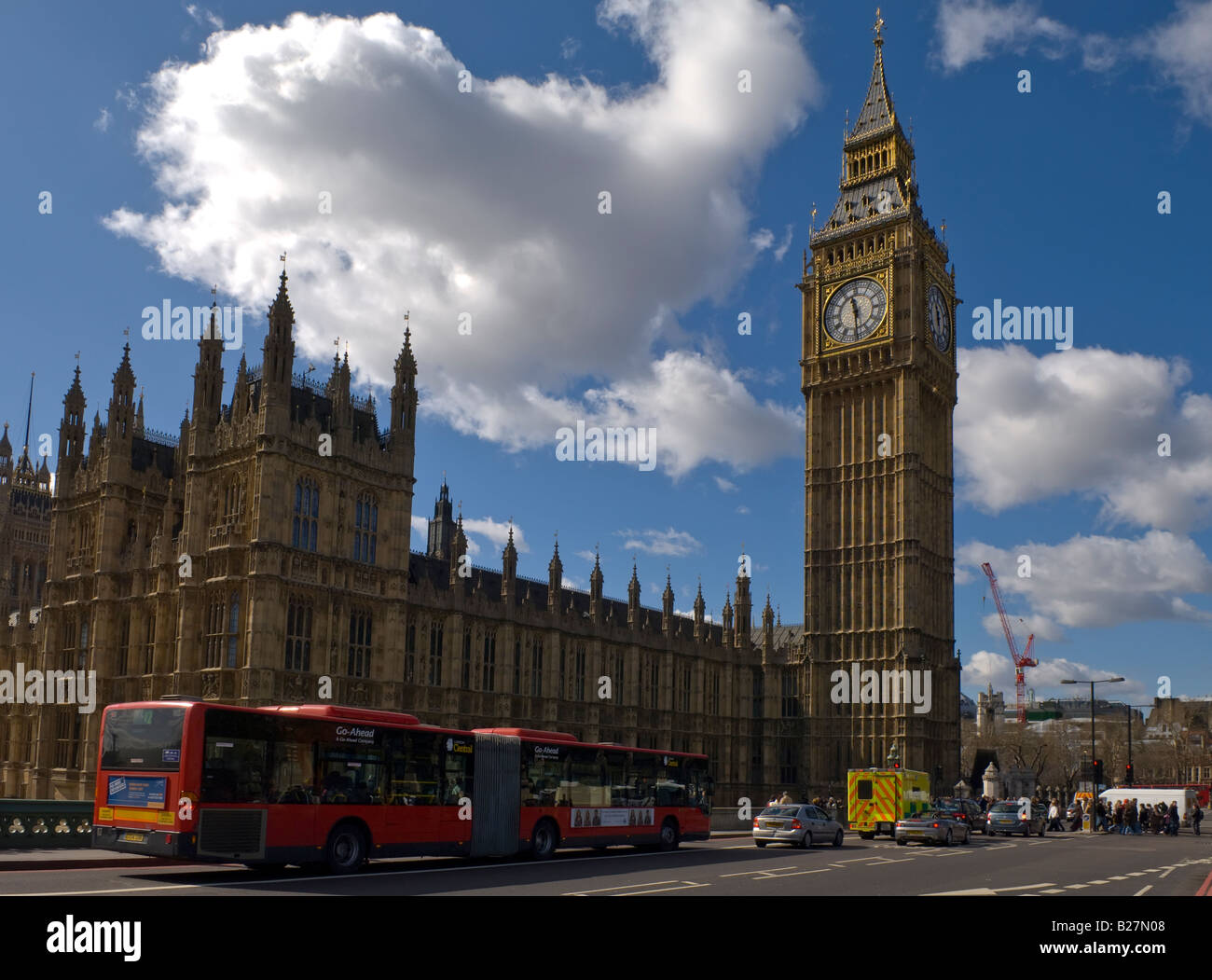Tower Clock of Westminster palace also known as Beg Ben Stock Photo - Alamy