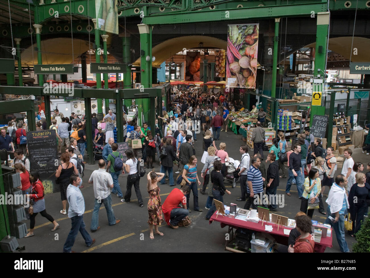 Borough Market - Southwark - London Stock Photo - Alamy