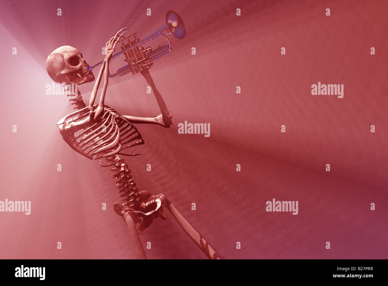 Spooky Skeleton Trumpet