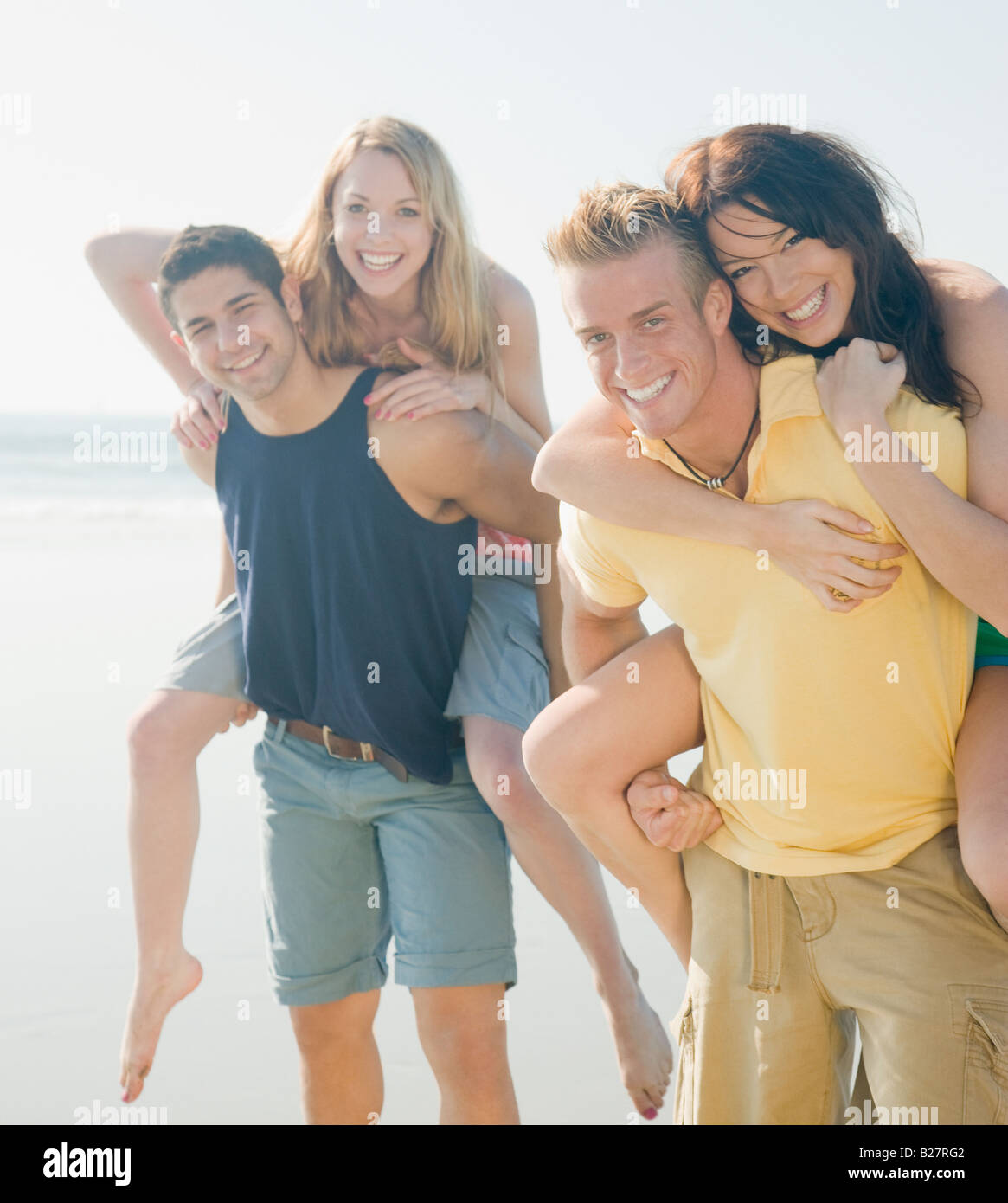 Finnick And Mags Piggy Back Ride