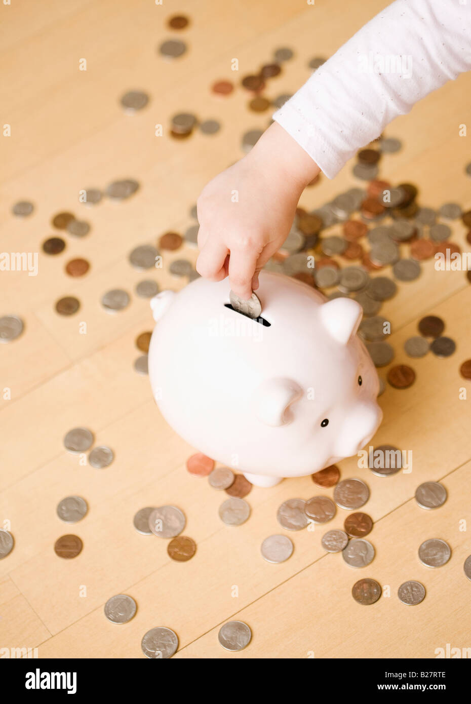 Child inside bank hi-res stock photography and images - Alamy