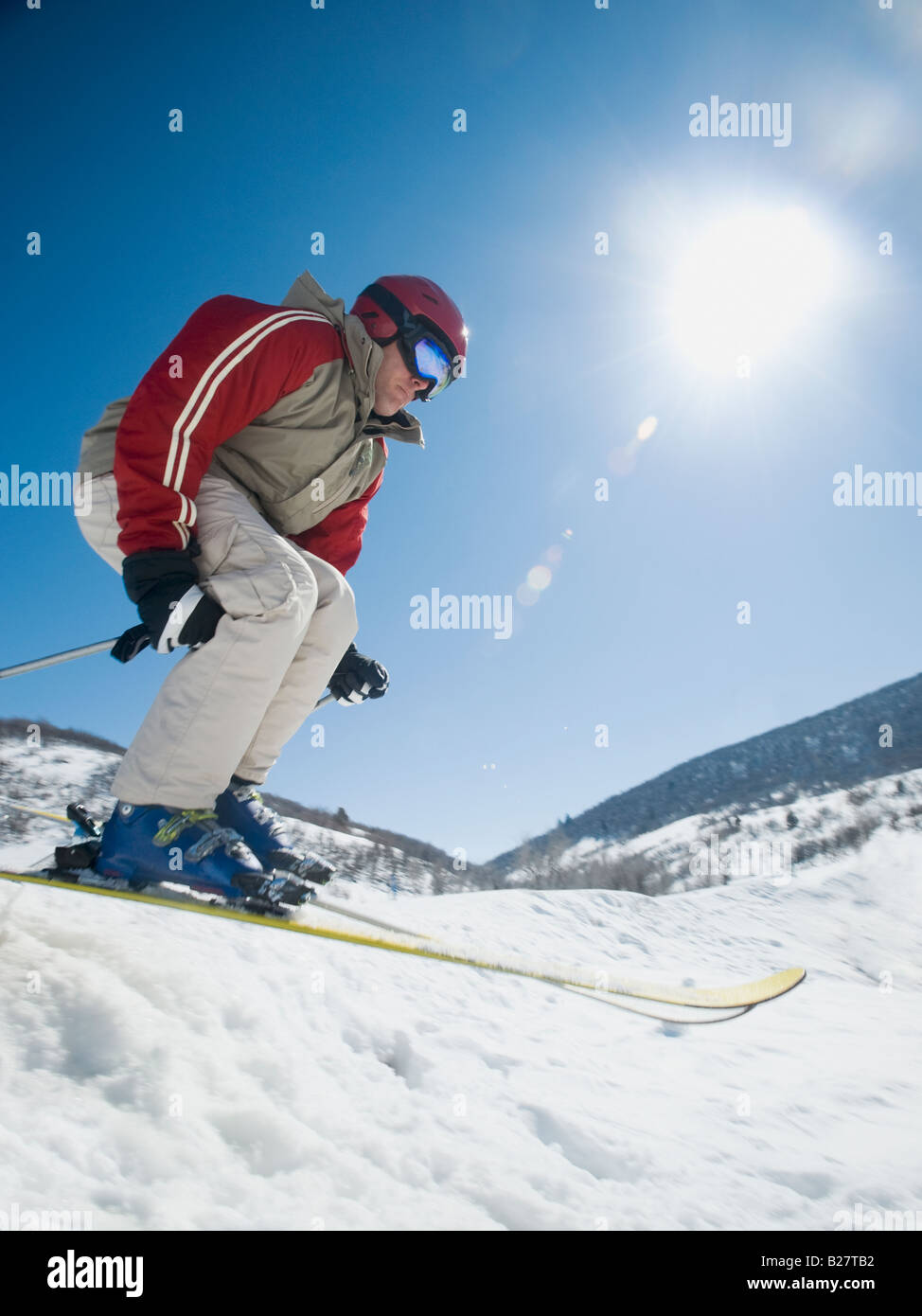 Alpine skiing man hi-res stock photography and images - Alamy