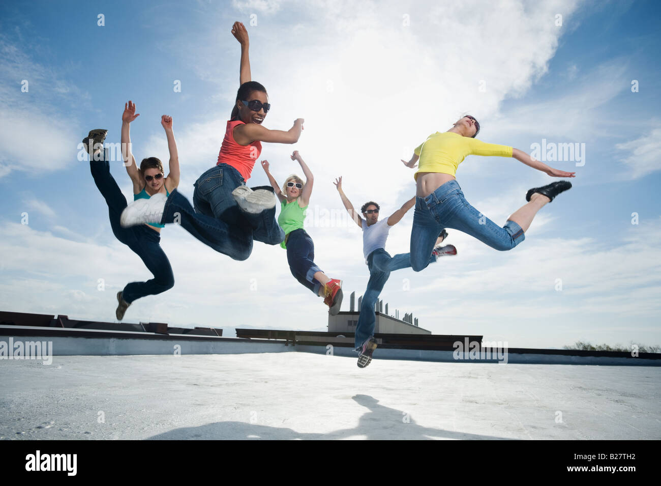Modern dance group ethnic hi-res stock photography and images - Alamy