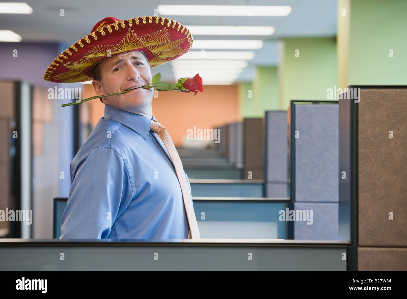 Funny mexican wearing sombrero hat hi-res stock photography and images ...
