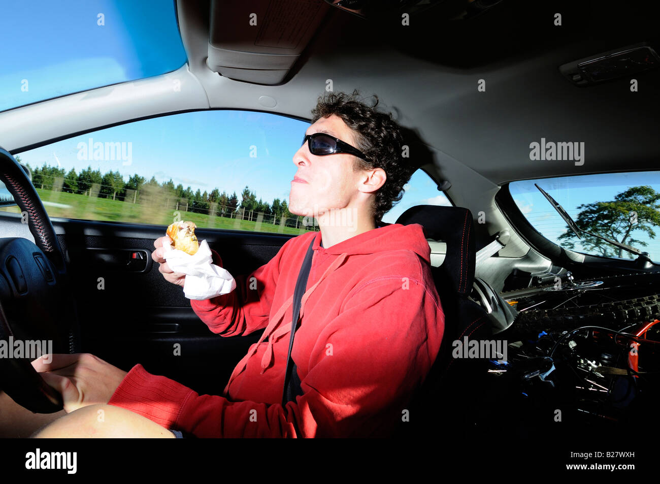 Man eating a pie hi-res stock photography and images - Alamy