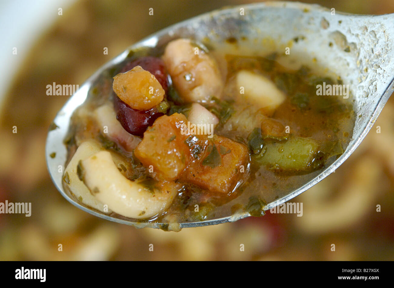 French Pistou soup Stock Photo - Alamy