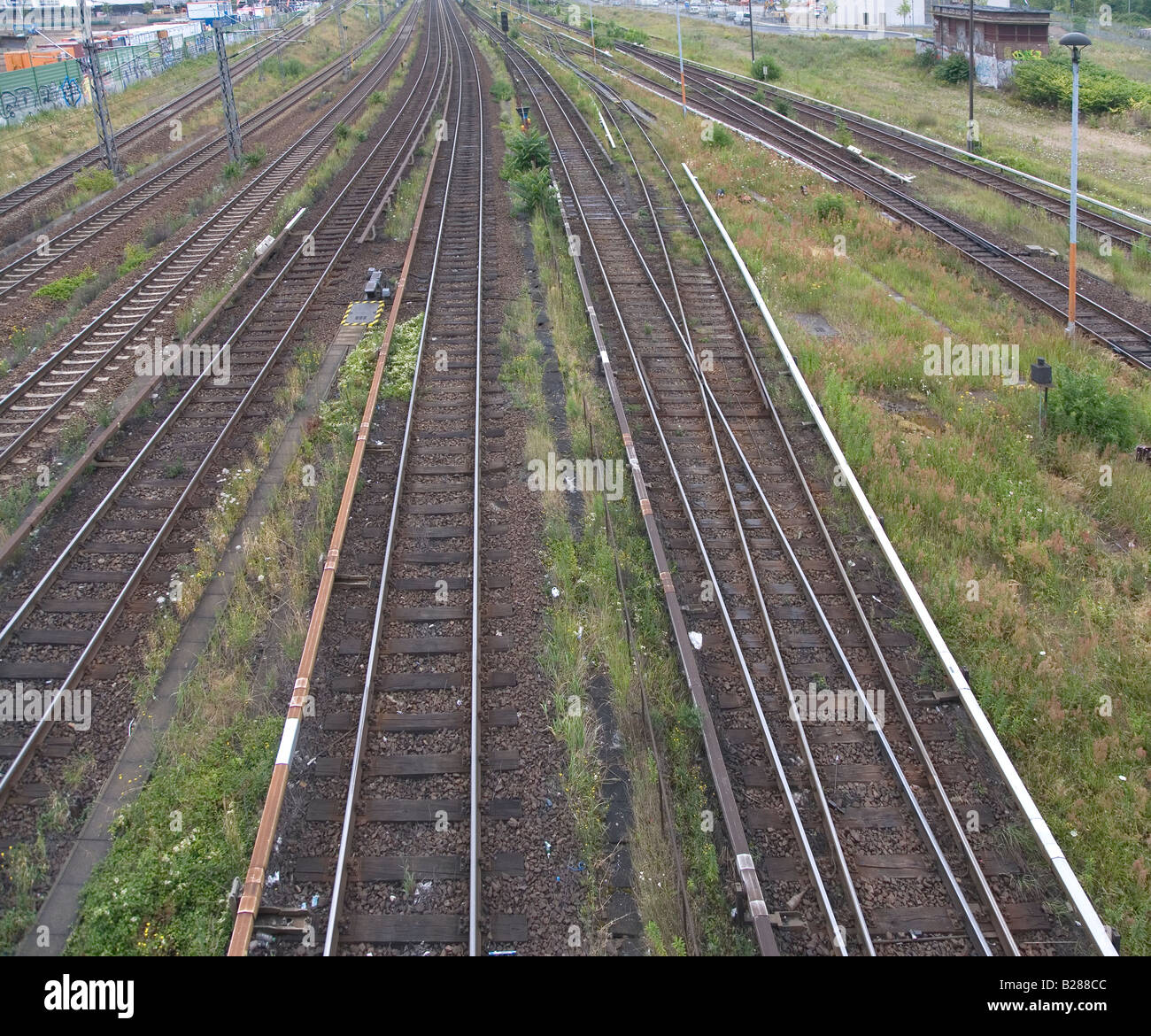 Rail tracks in germany hi-res stock photography and images - Alamy
