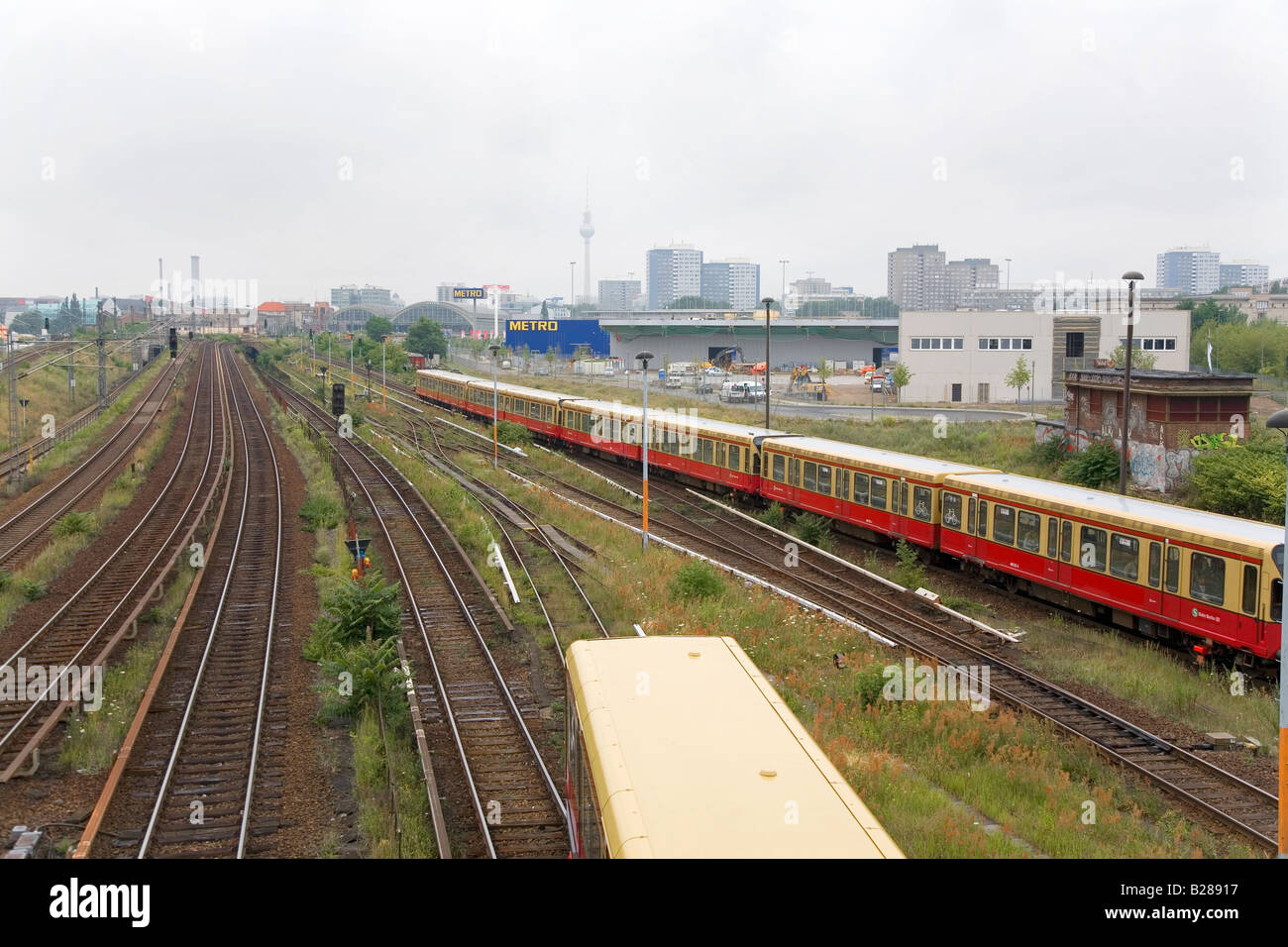 Rail tracks in germany hi-res stock photography and images - Alamy
