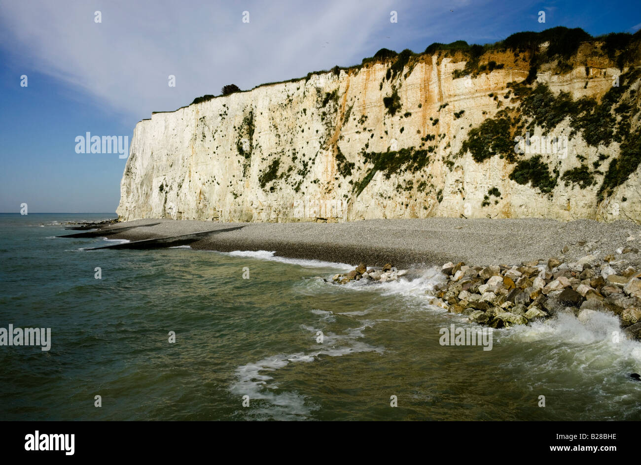 Chalk cliffs of le treport hi-res stock photography and images - Alamy