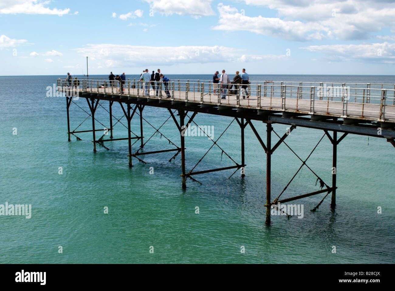 The old pier at Bognor Regis English seaside resort in West Sussex ...