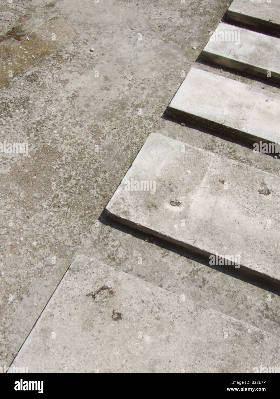 detail of empty path on street road and pavement sidewalk Stock Photo ...