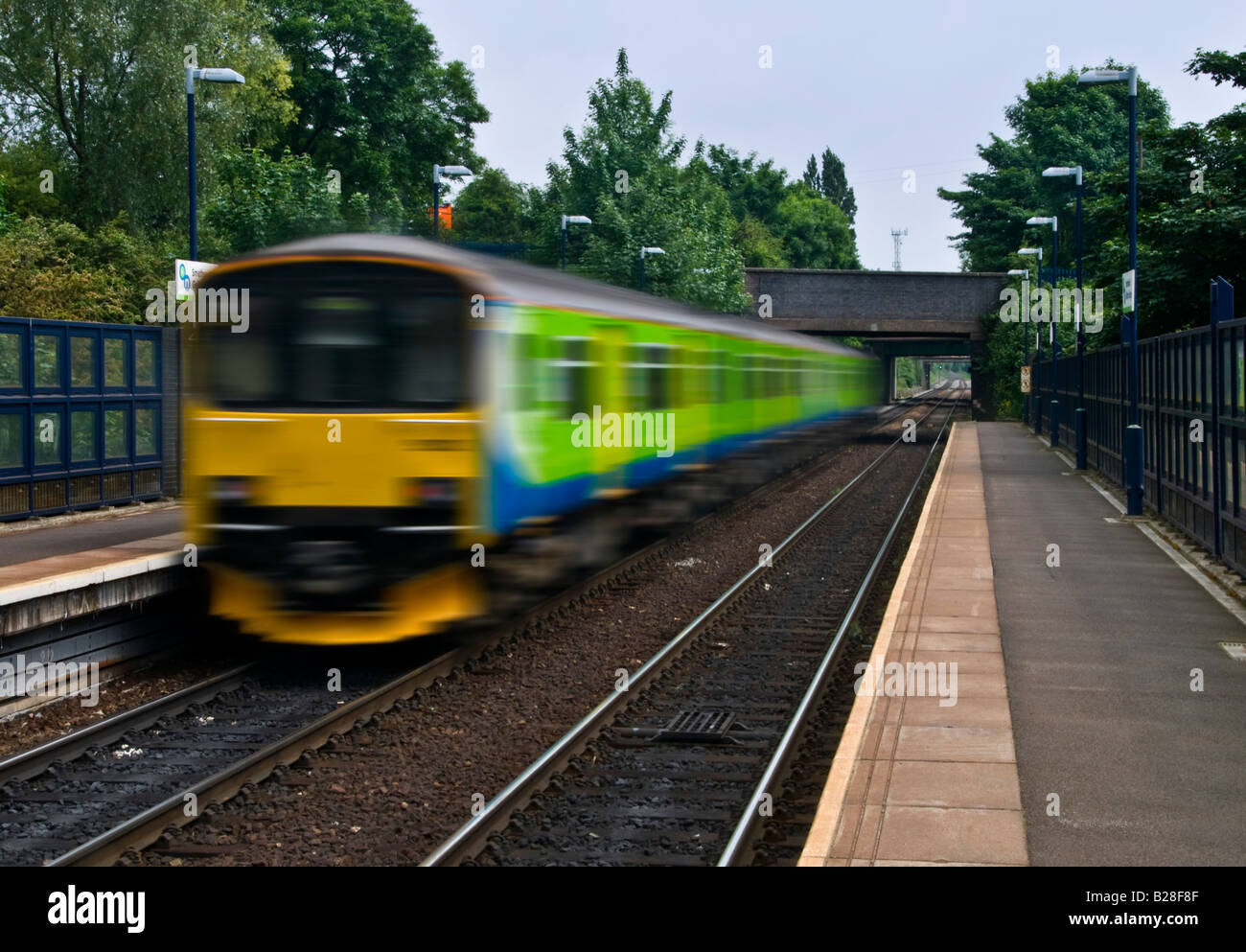 Train passing through Galton Bridge station Photo by Brendan Lyon ...