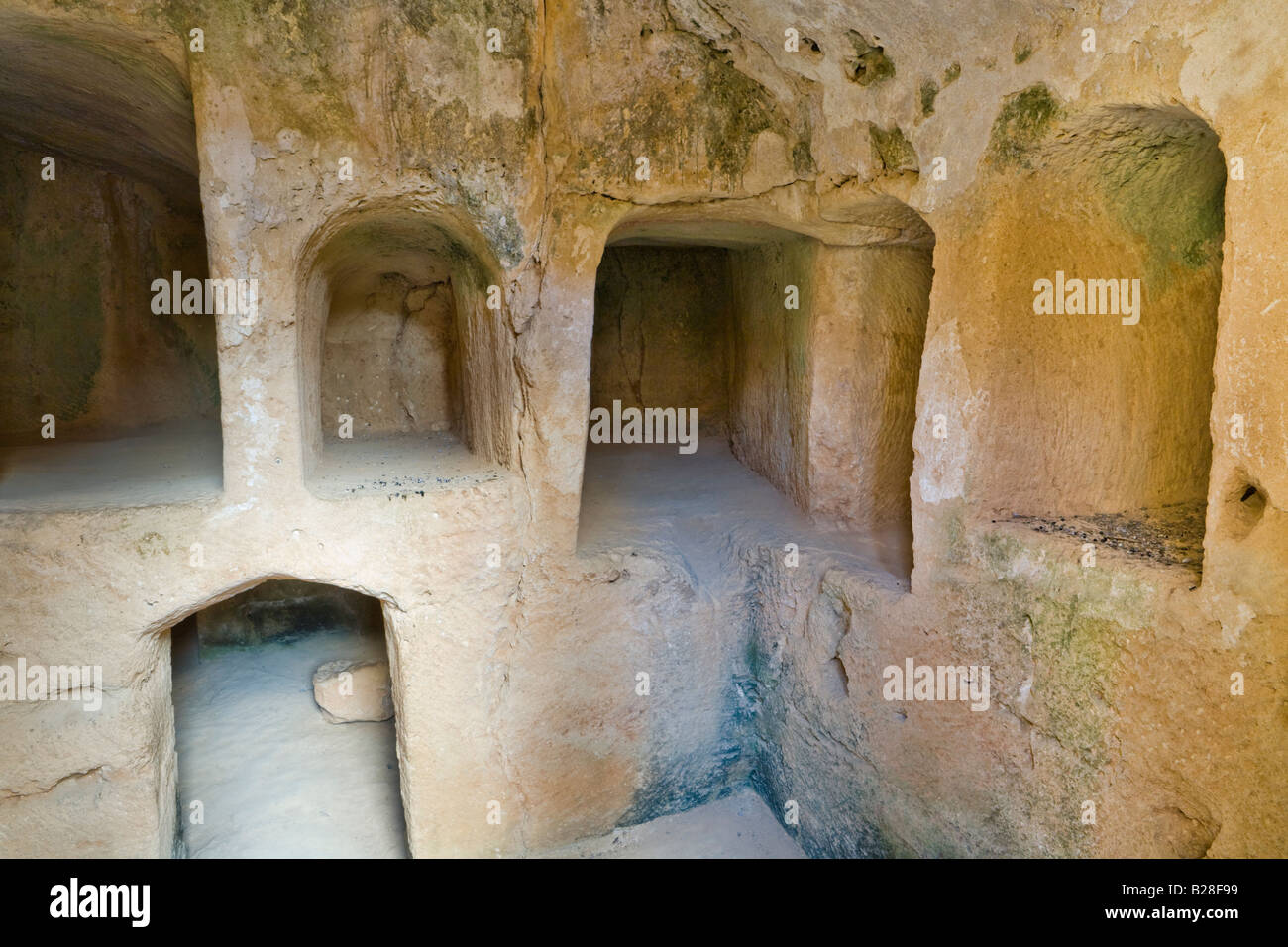 One of the many rock cut tombs in the UNESCO World Heritage site The ...