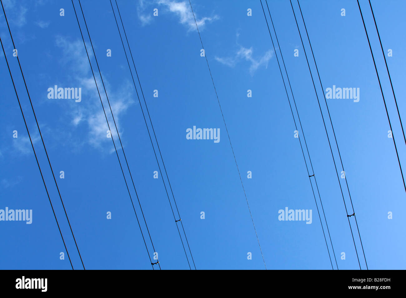 Overhead cable cables hi-res stock photography and images - Alamy