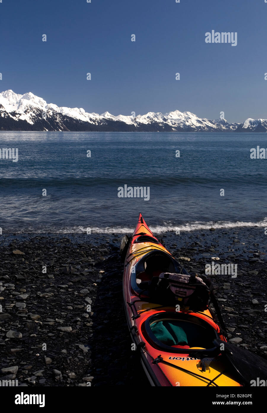 Kayaking in Alaska Stock Photo - Alamy