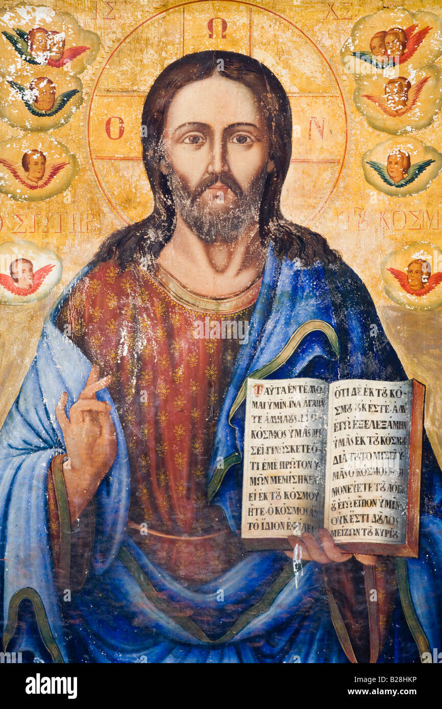 Jesus christ bible iconography hi-res stock photography and images - Alamy