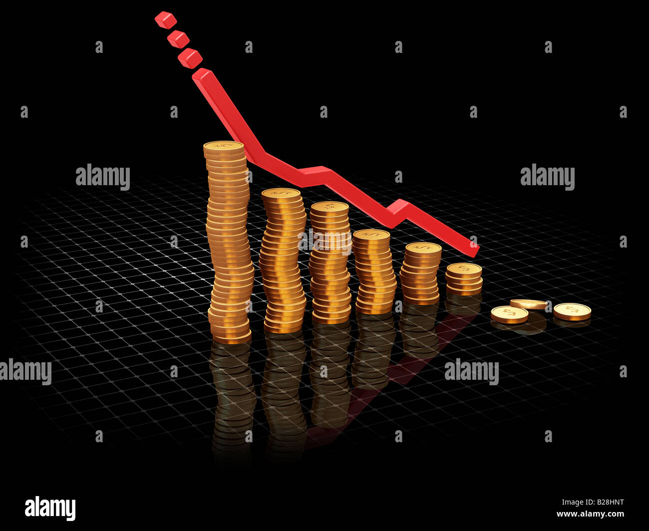 Rising arrow graph hi-res stock photography and images - Alamy