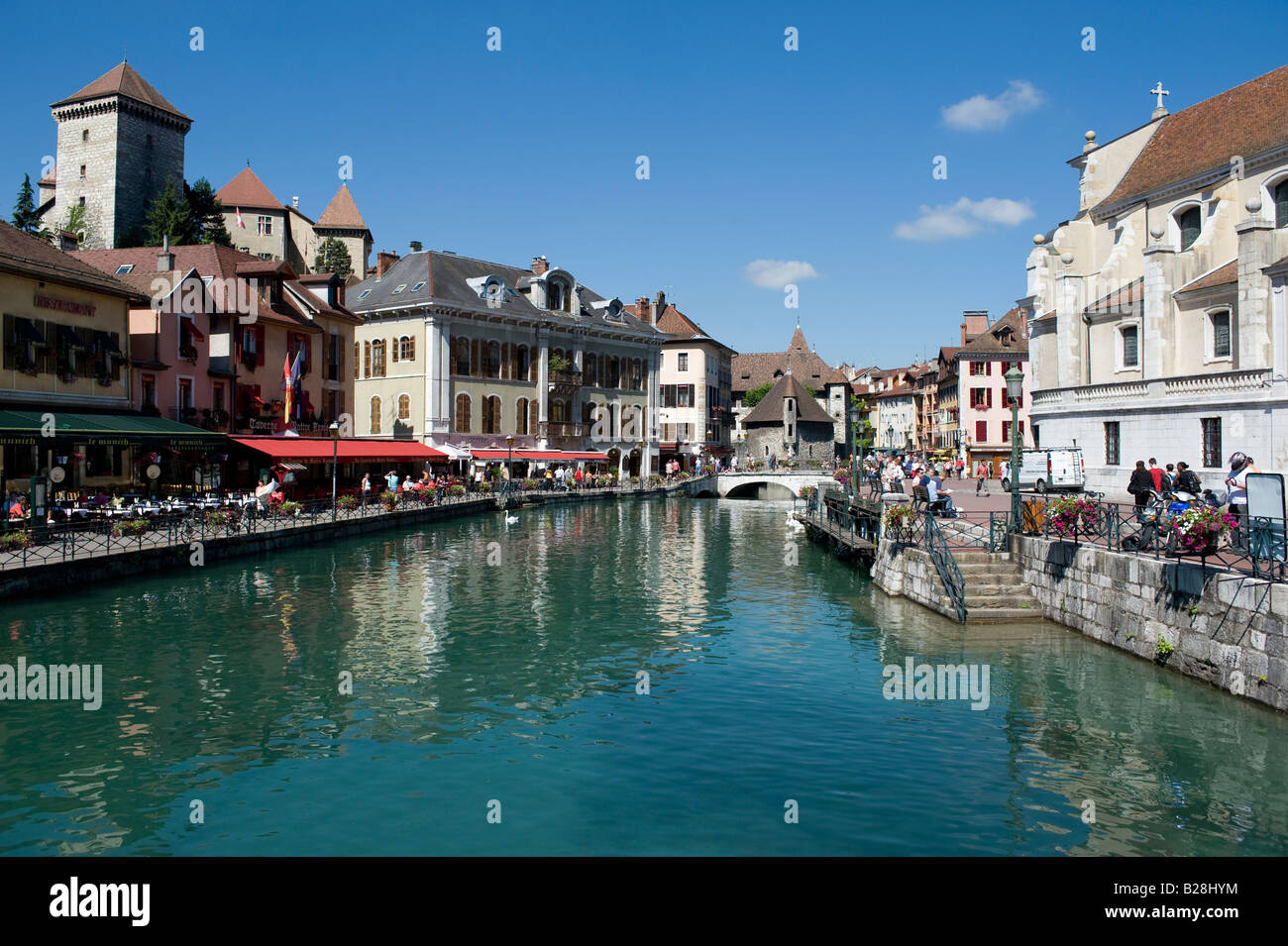 medieval annecy haute savoie french alps Stock Photo - Alamy