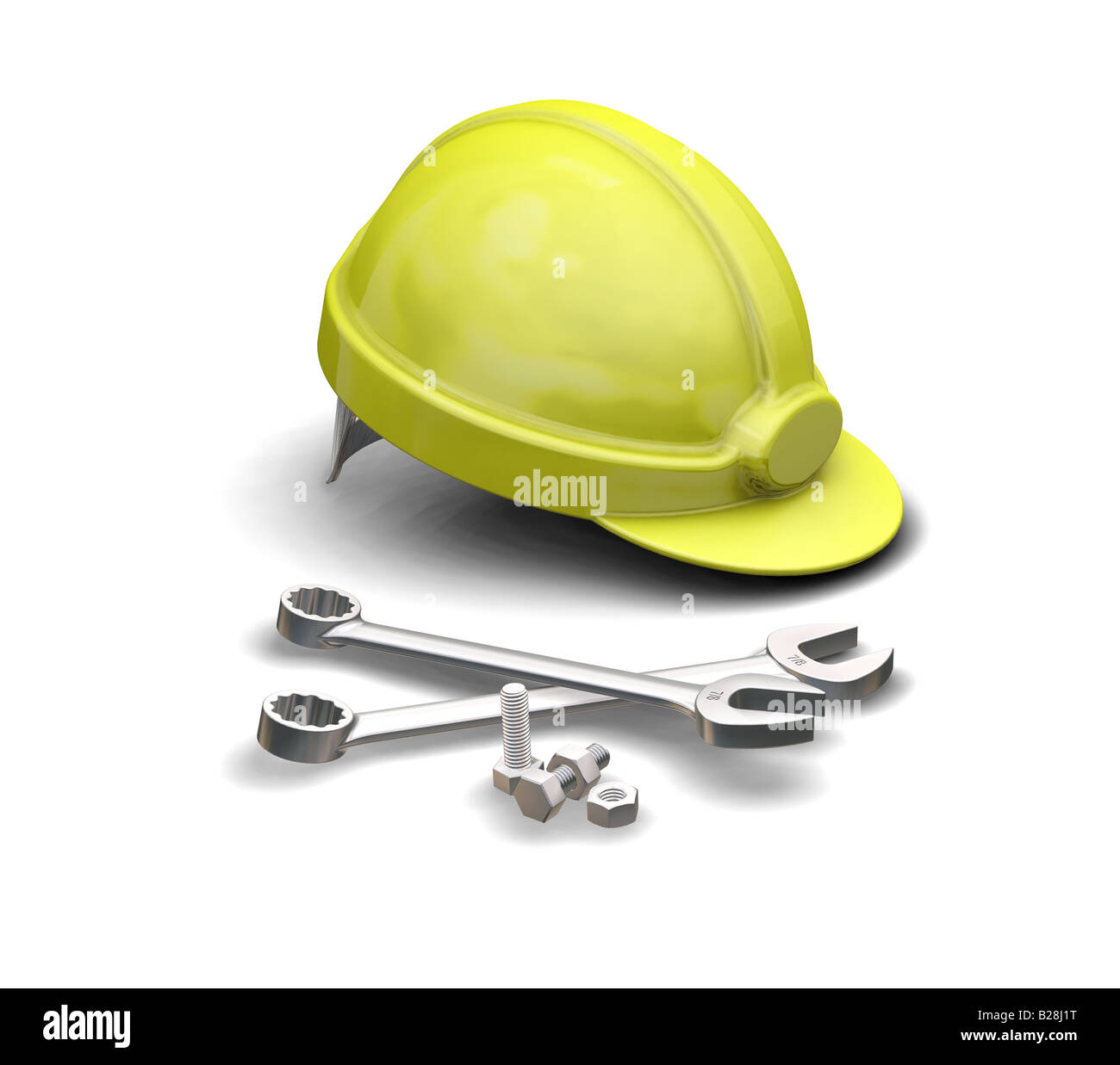 Nut bolt spanner hi-res stock photography and images - Alamy