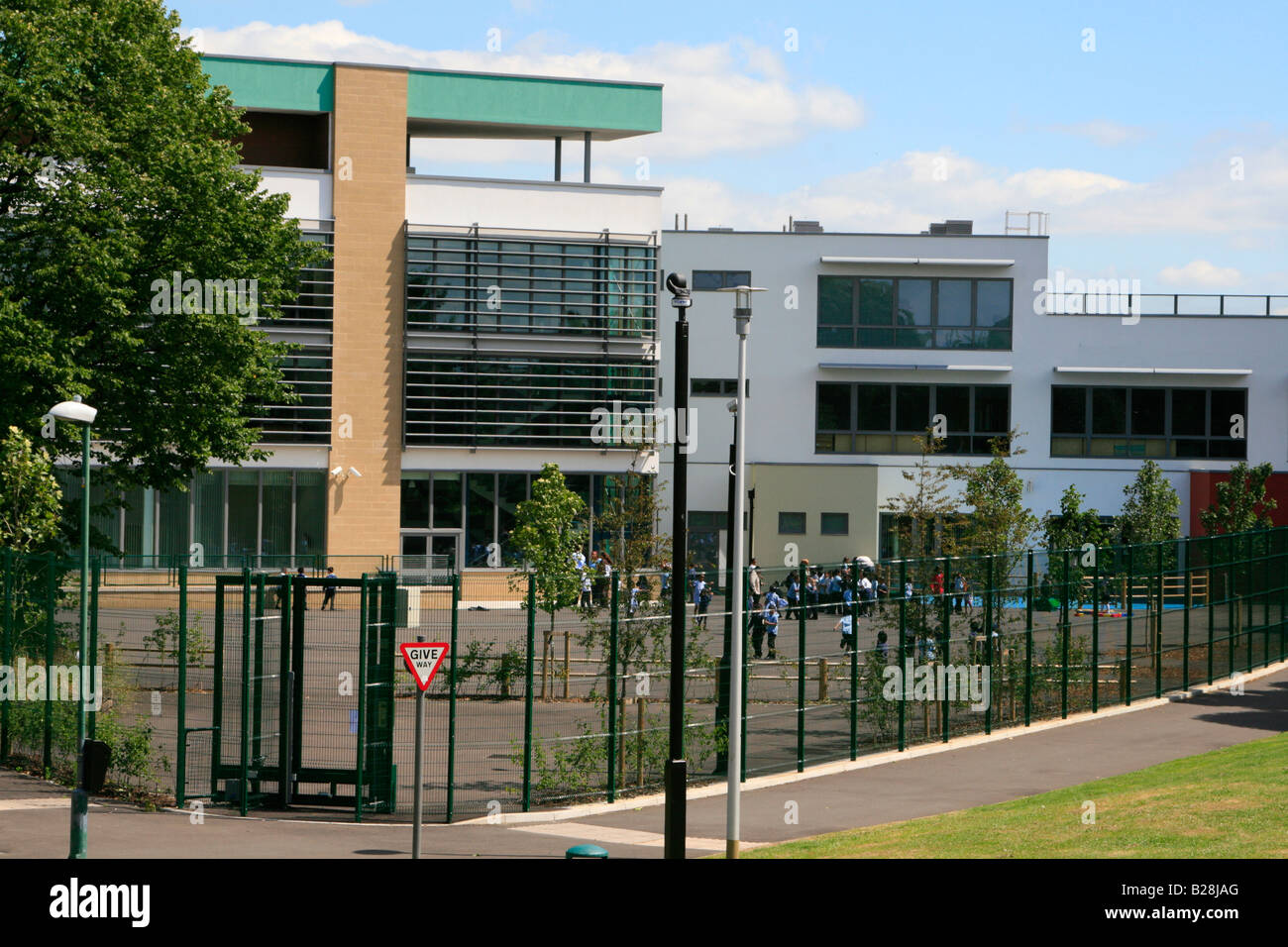 winston way new primary school ilford essex england uk gb Stock Photo ...