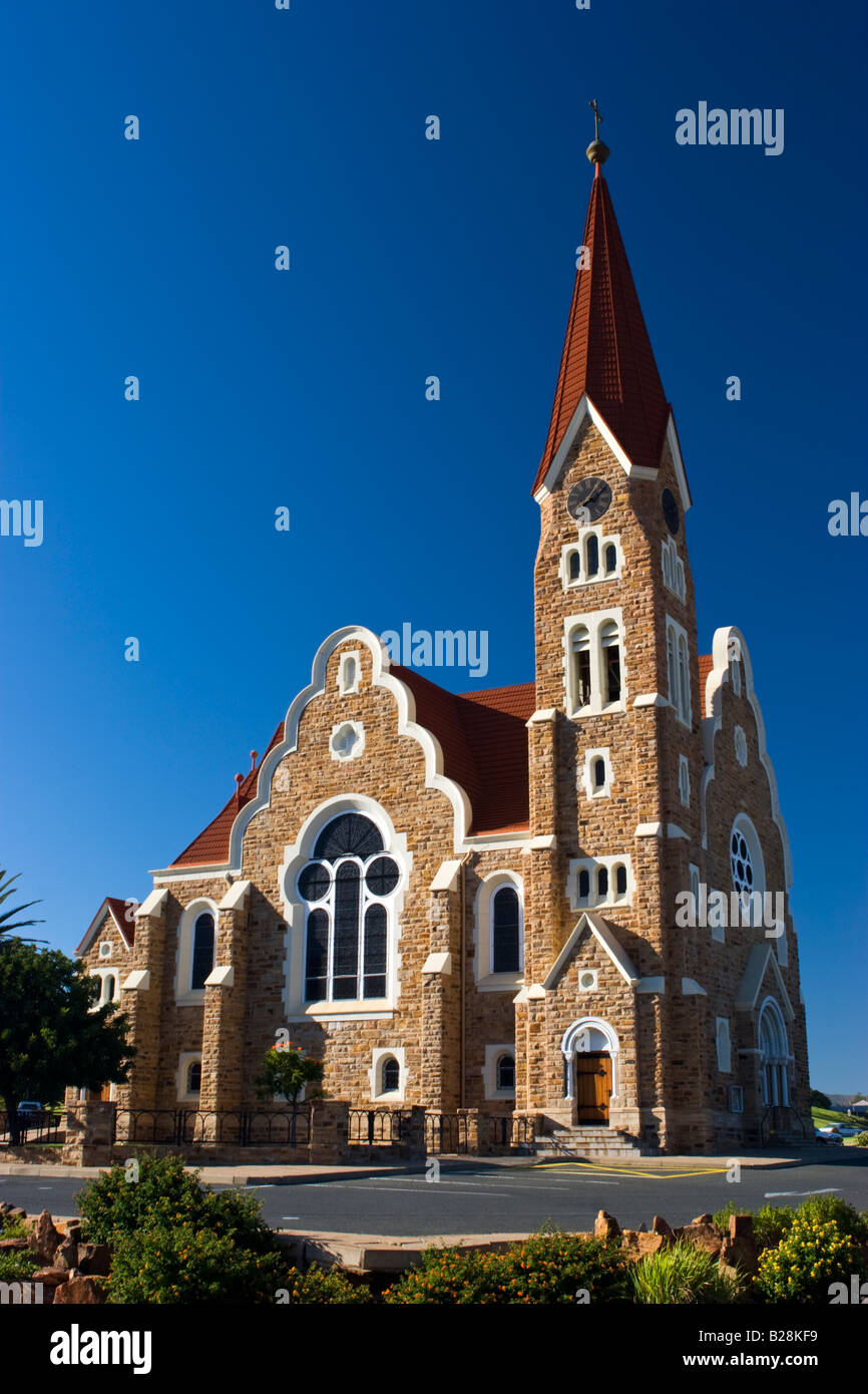 The Christ Church or Christuskirche in Windhoek, Namibia Stock Photo ...