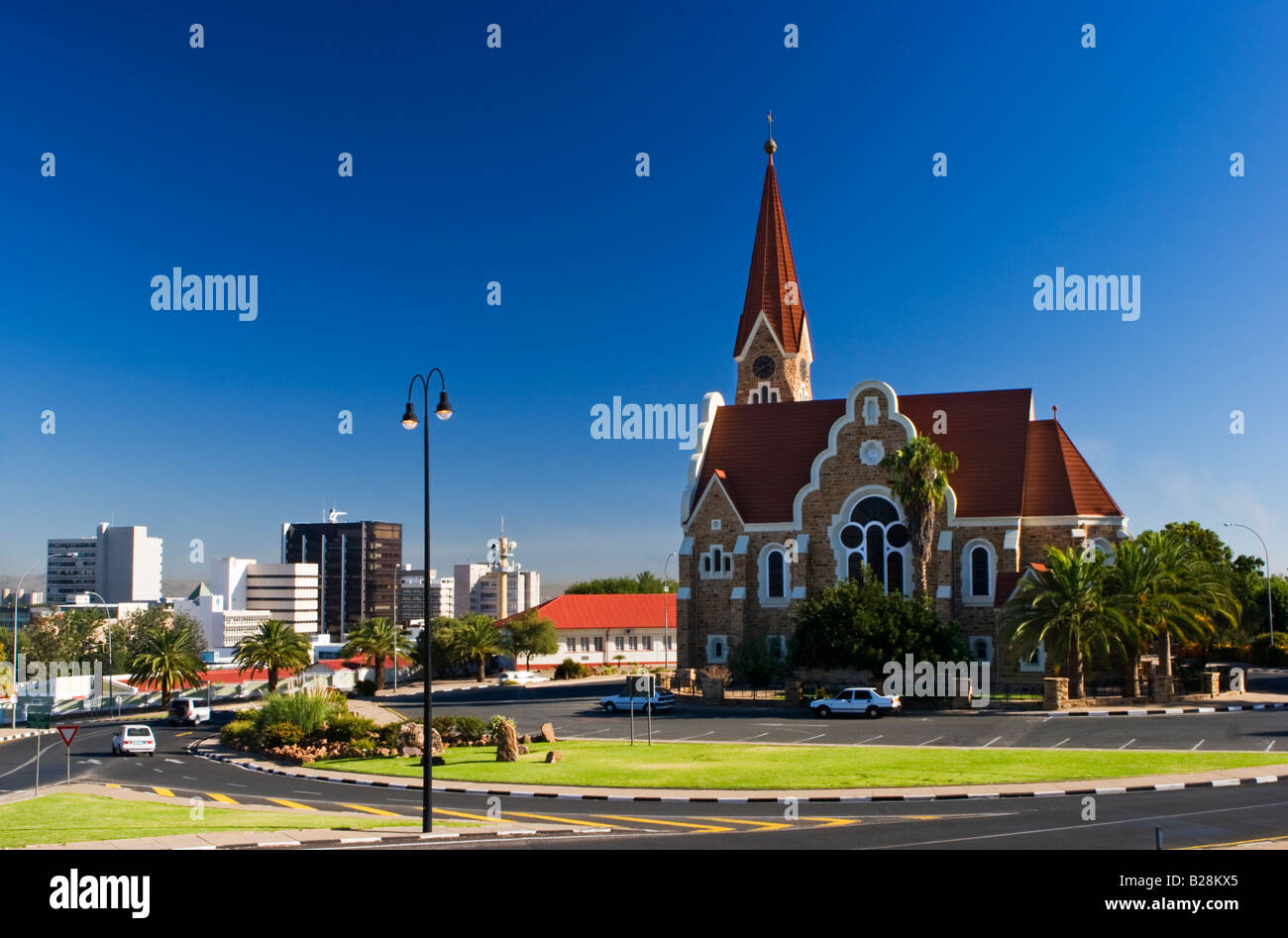 Christ church in windhoek hi-res stock photography and images - Alamy