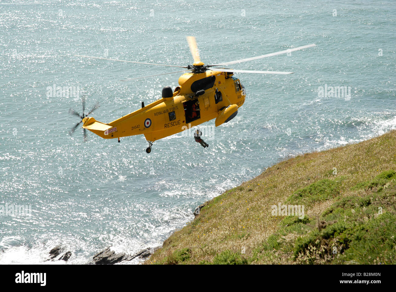 By the raf sea king from raf chivenor hi-res stock photography and ...