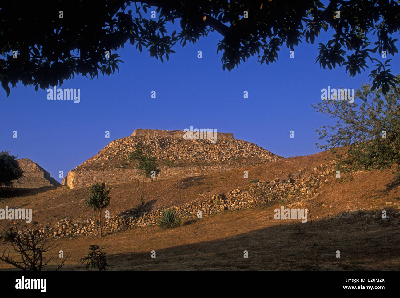 platform, temple, Monte Alban Archaeological Zone, Monte Alban ...