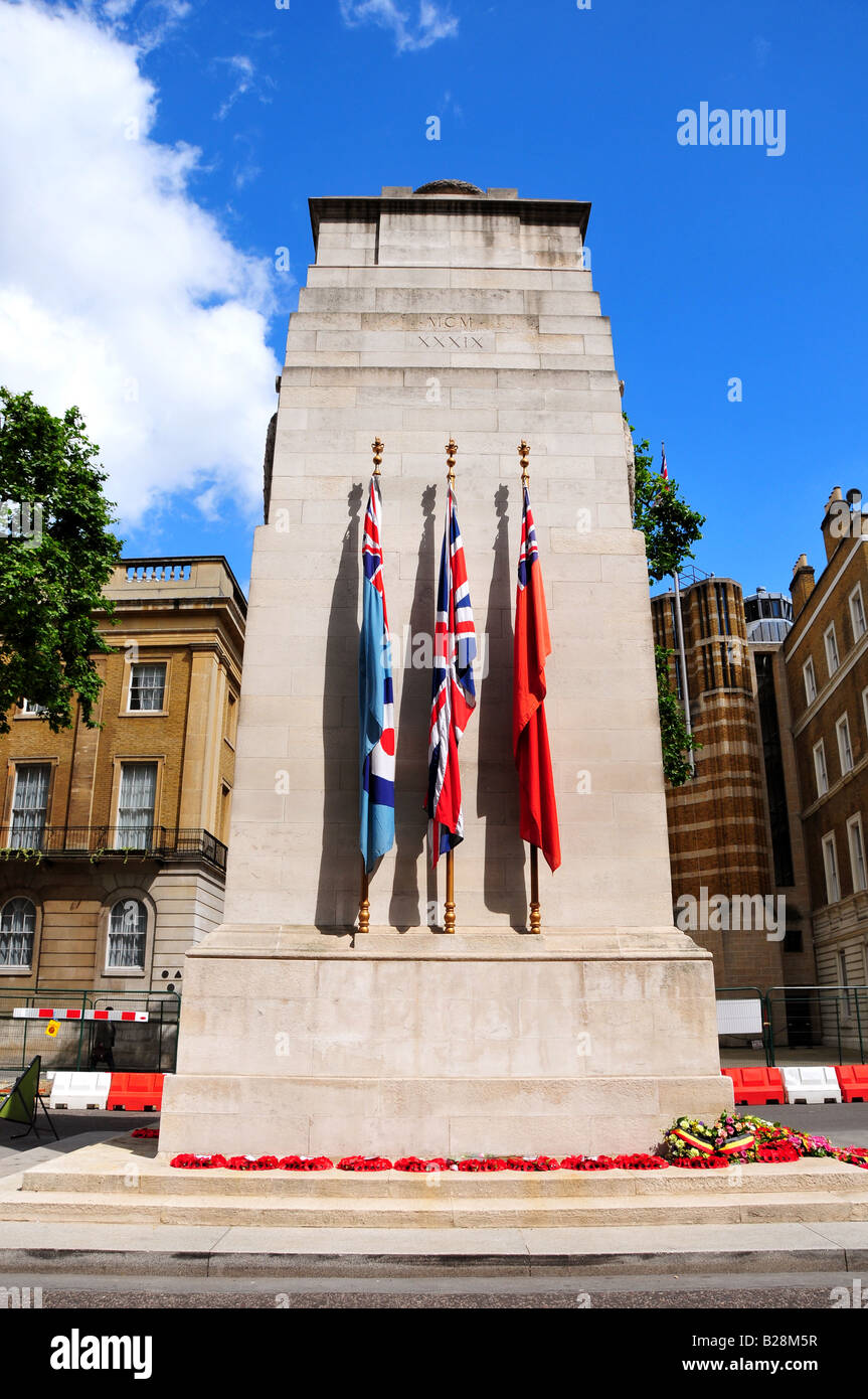 Cenotaph london flags hi-res stock photography and images - Alamy
