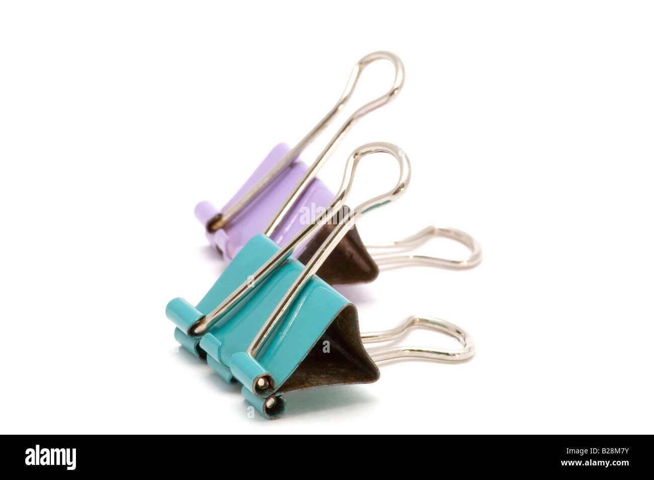 object on white tool Binders Stock Photo - Alamy