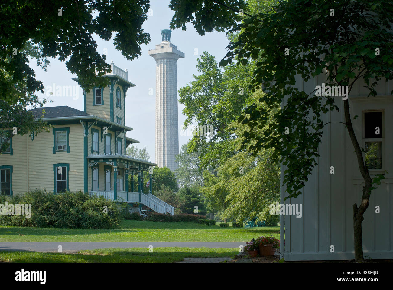 Perry s Monument at Put in Bay Ohio Stock Photo - Alamy