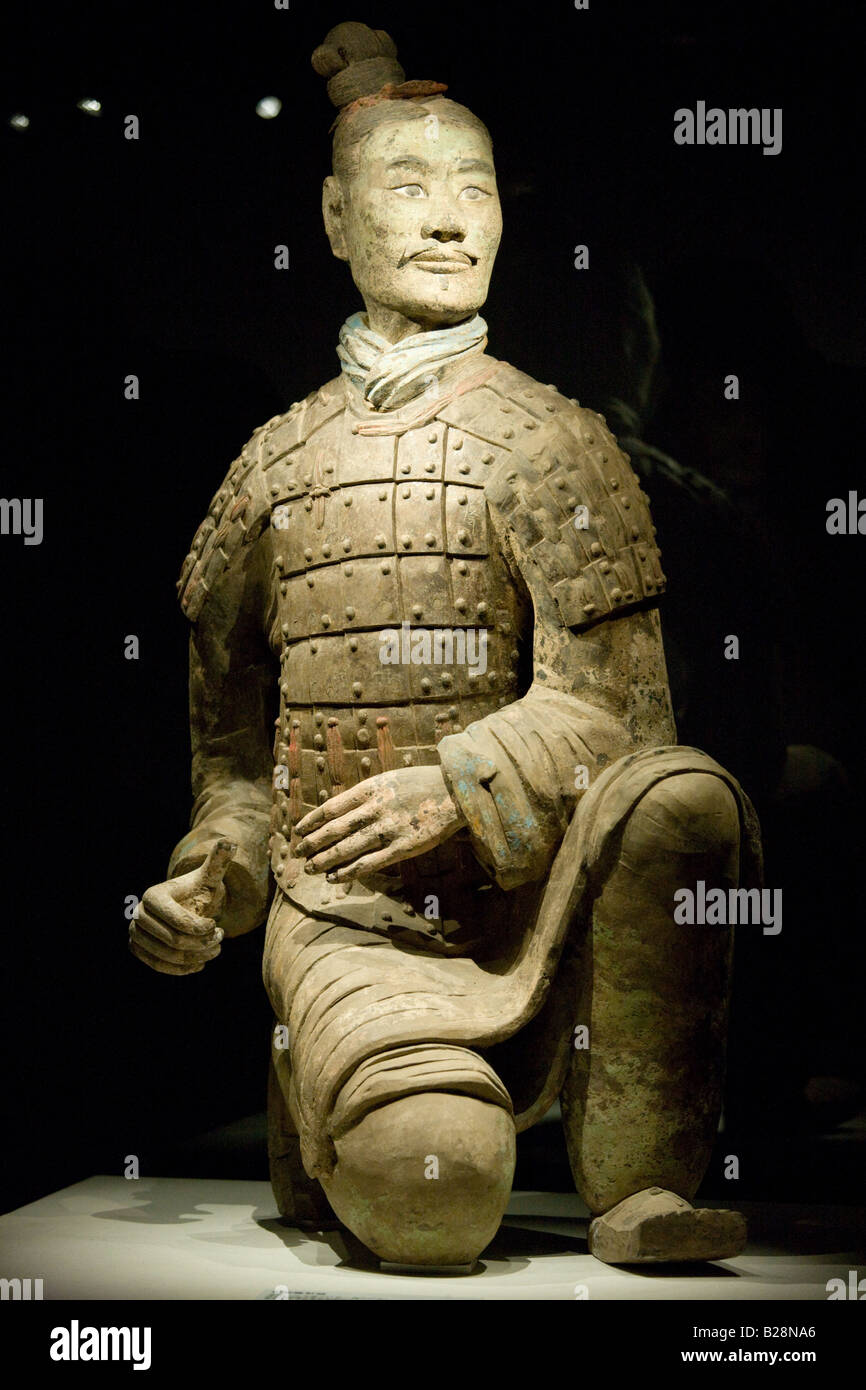 Terracotta Warriors Full Body In Color