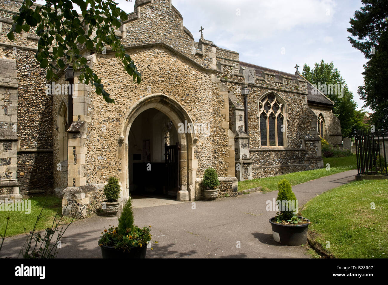St Andrews Church Halstead Essex Stock Photo - Alamy