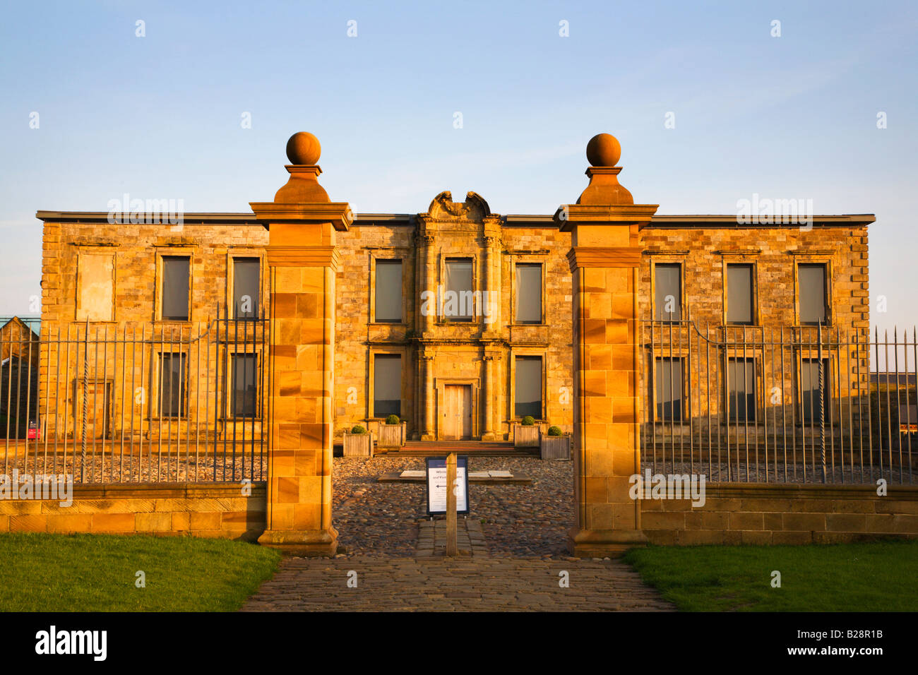 Whitby Abbey Visitor Centre Whitby Yorkshire England Stock Photo - Alamy